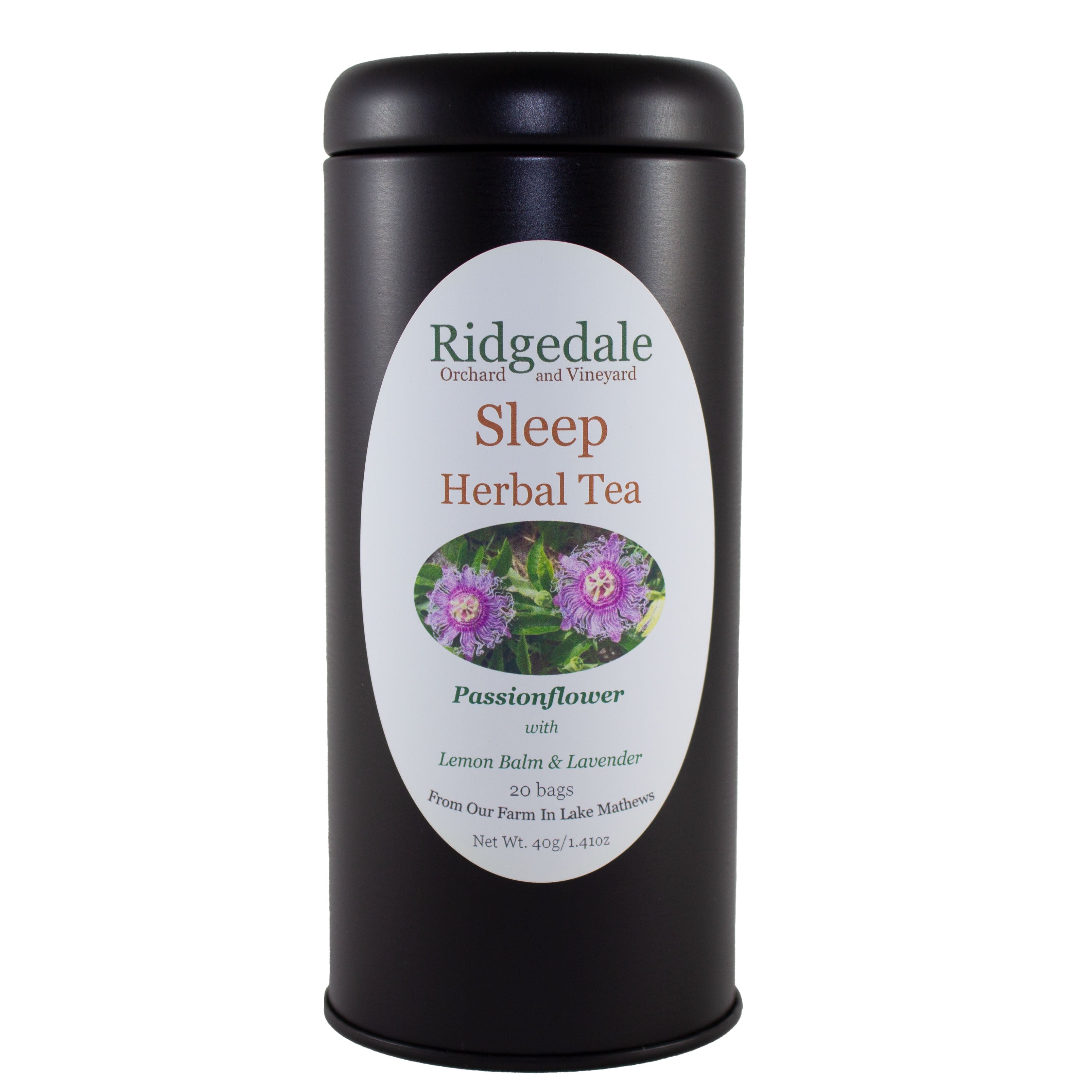 Sleep Tea Direct From Ridgedale Orchard and Vineyard